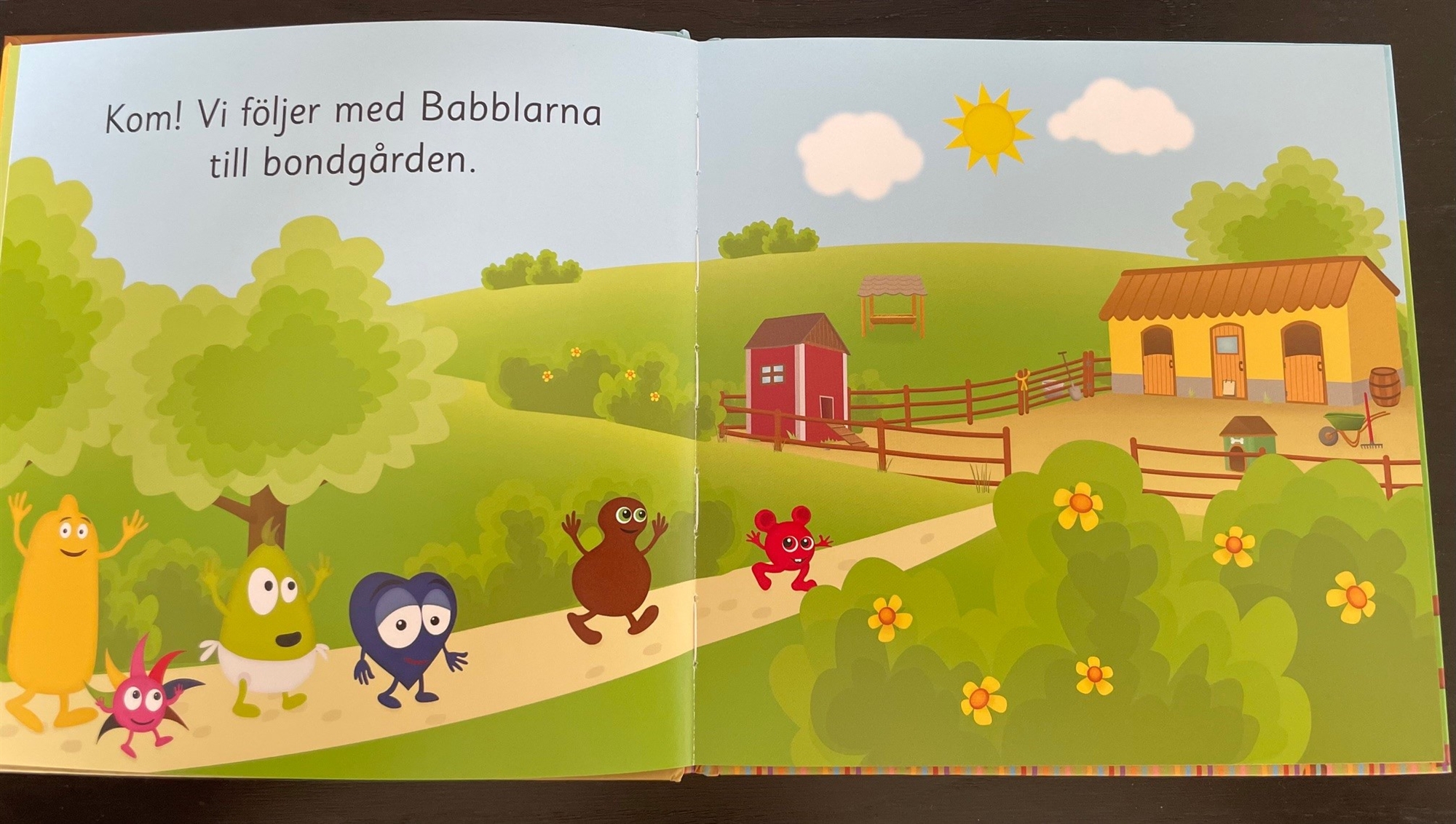 Babblarna bøger - Babblarna på bondegården