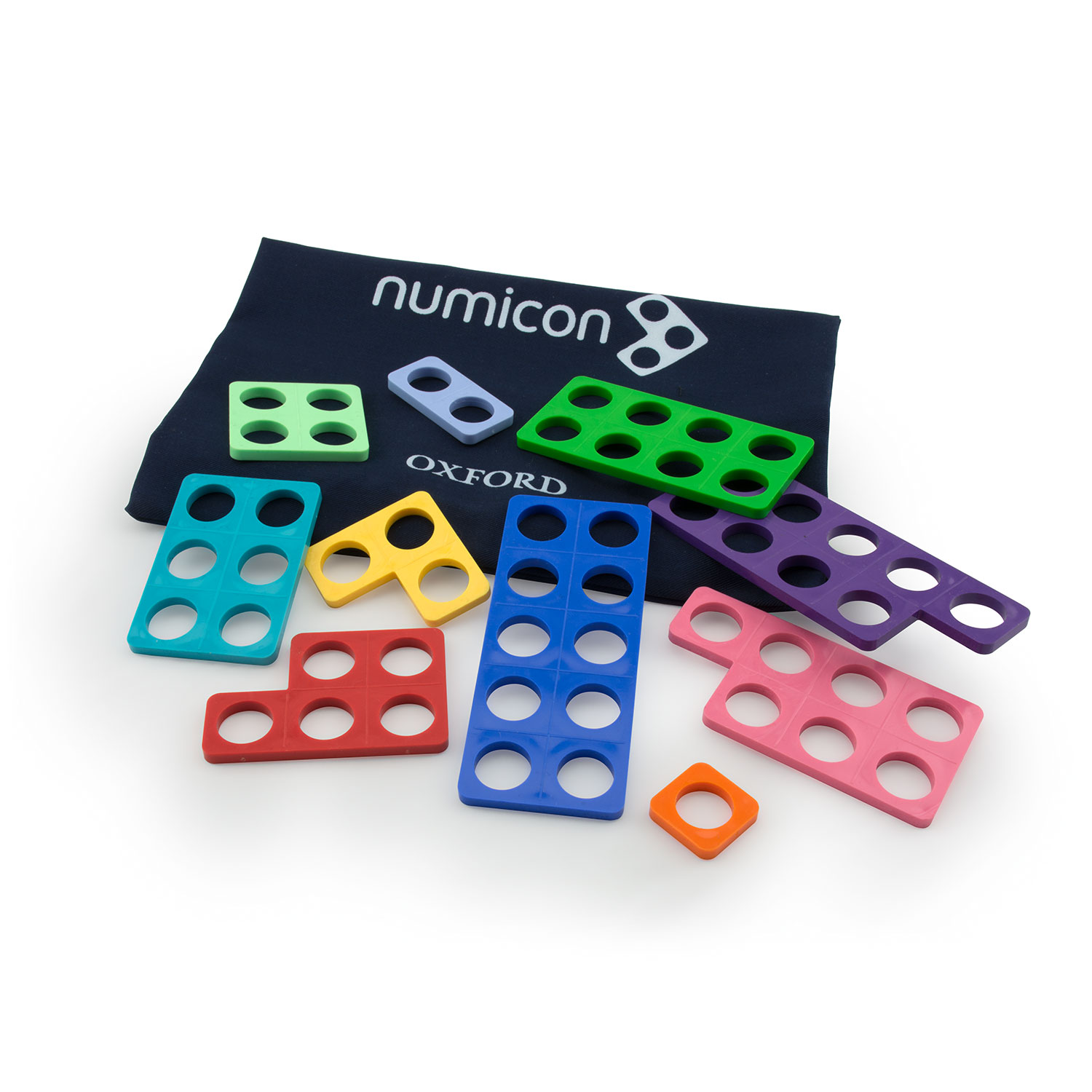 Numicon - konkret og taktilt matematik materiale fra Oxford University.
